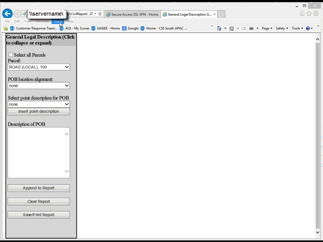 Toolbox reports not working properly with IE10 and higher