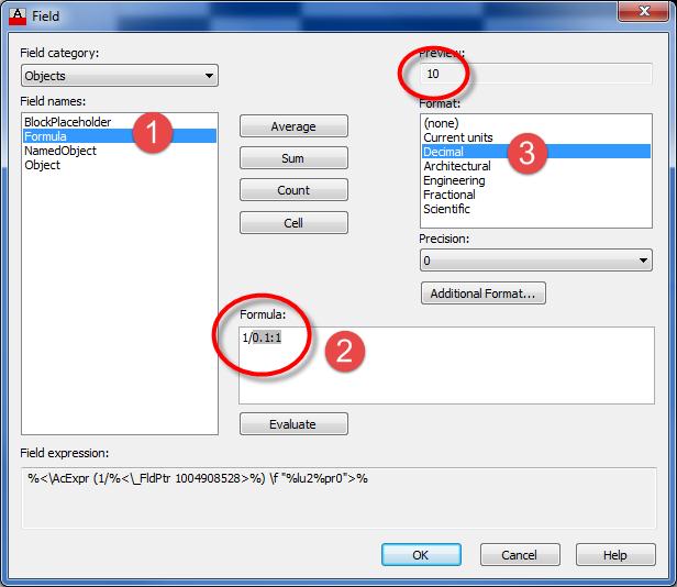 Dynamic Block Scale Bar