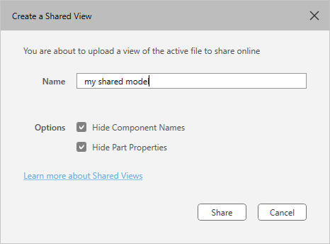 Collaboration and Design Review with Shared Views