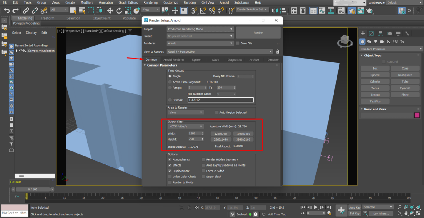 Visualización y renderización