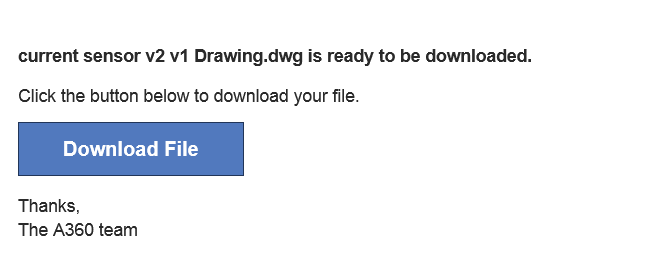 Fusion 360: Quick way to download Fusion drawing and open in AutoCAD