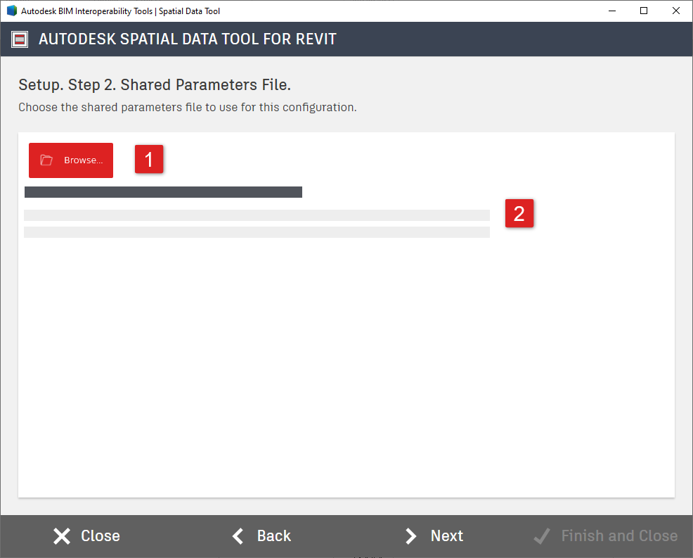 Spatial Data Tool for Revit – Setup