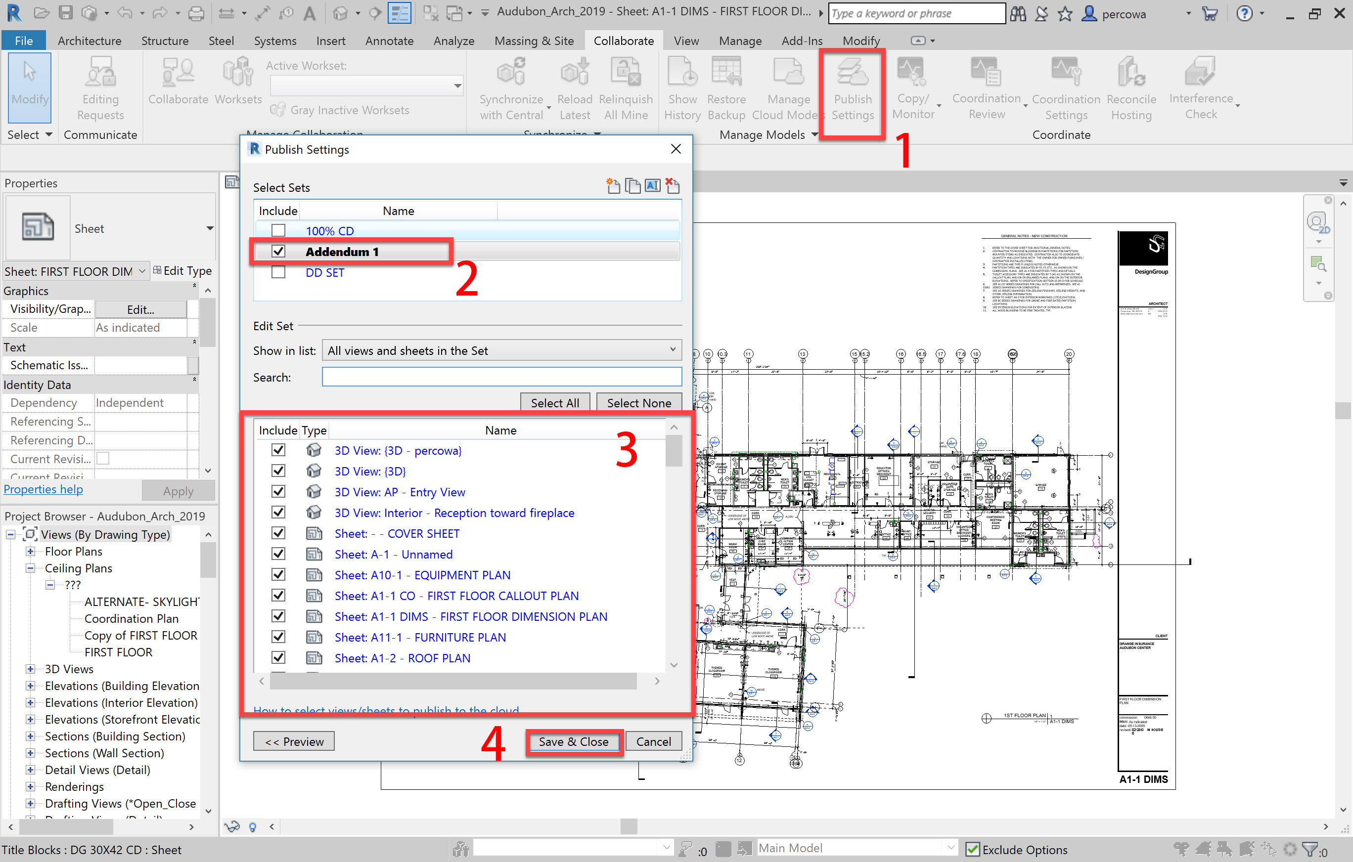 BIM 360 Docs Publish Set Best Practices