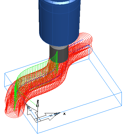 Creating a plunge milling toolpath using FeatureCAM 2D Milling