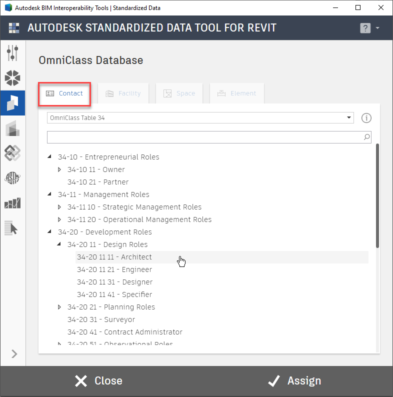 Assign Classifications with the Standardized Data Tool