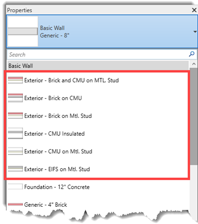 Basic architecture tasks