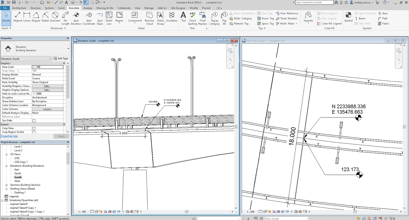 Use BIM in bridge designs