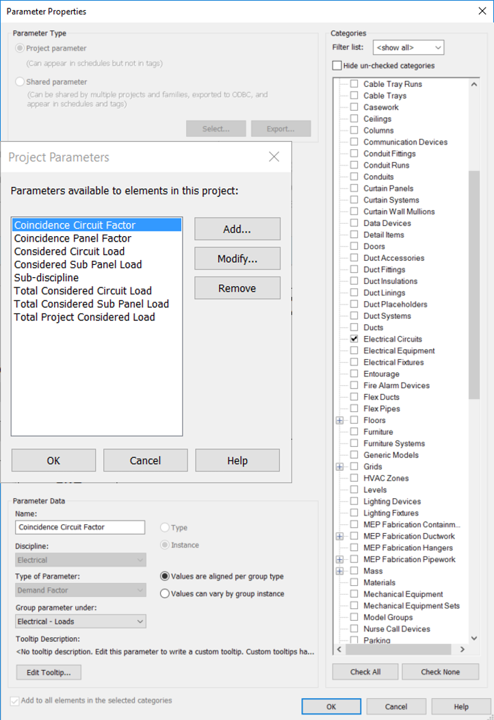 Advanced panel schedule customization for power management
