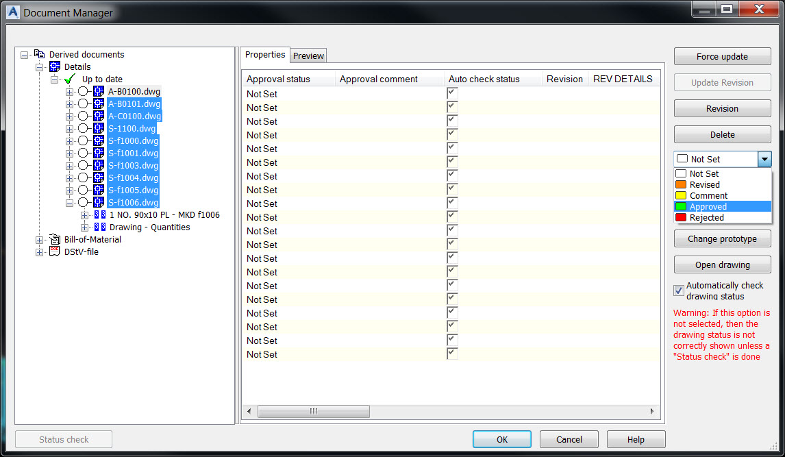 Advance Steel - Part B Revisions - Drawing numbers as part / assembly ...