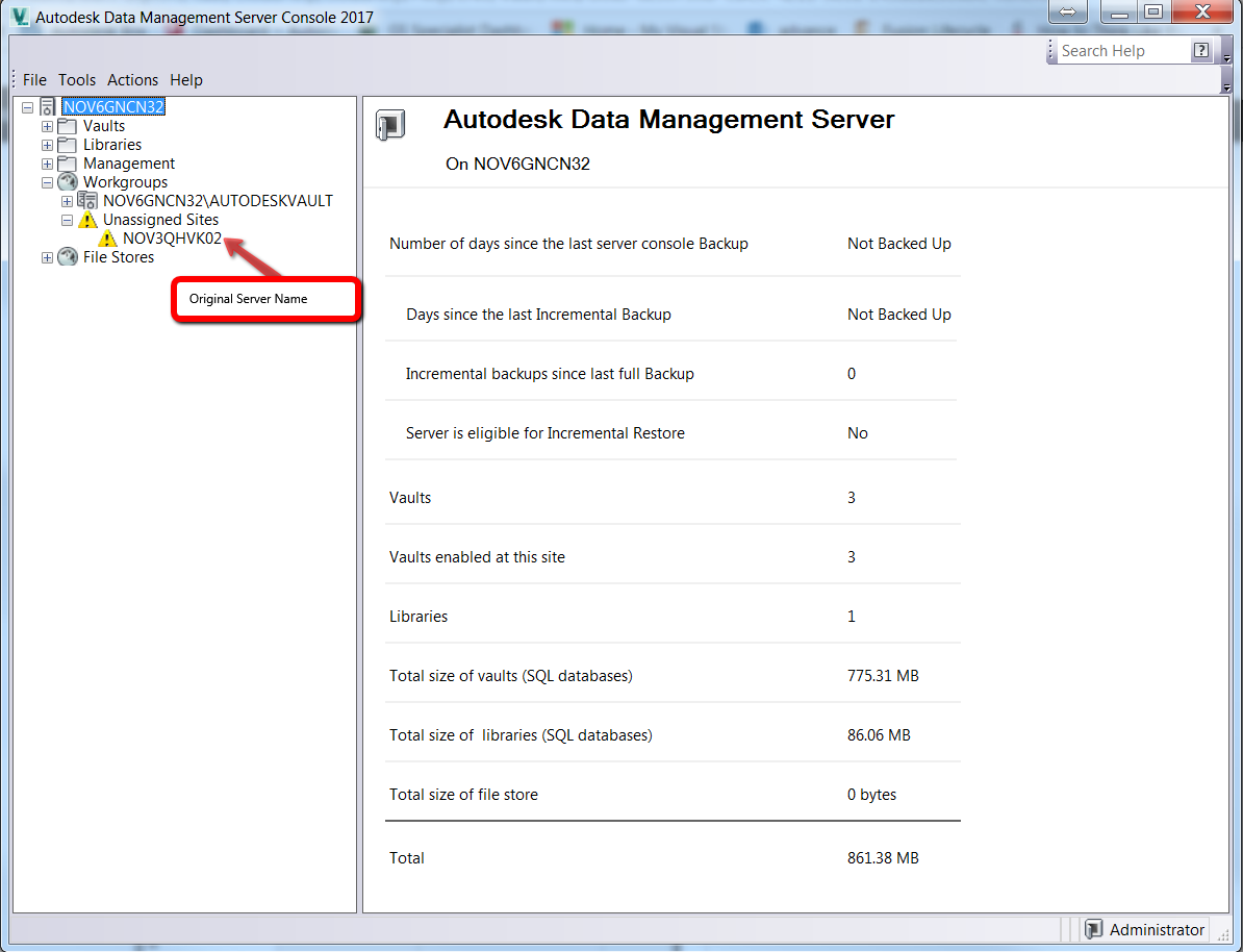 Migrating Your Autodesk Vault Server using ADMS Backup and Restore