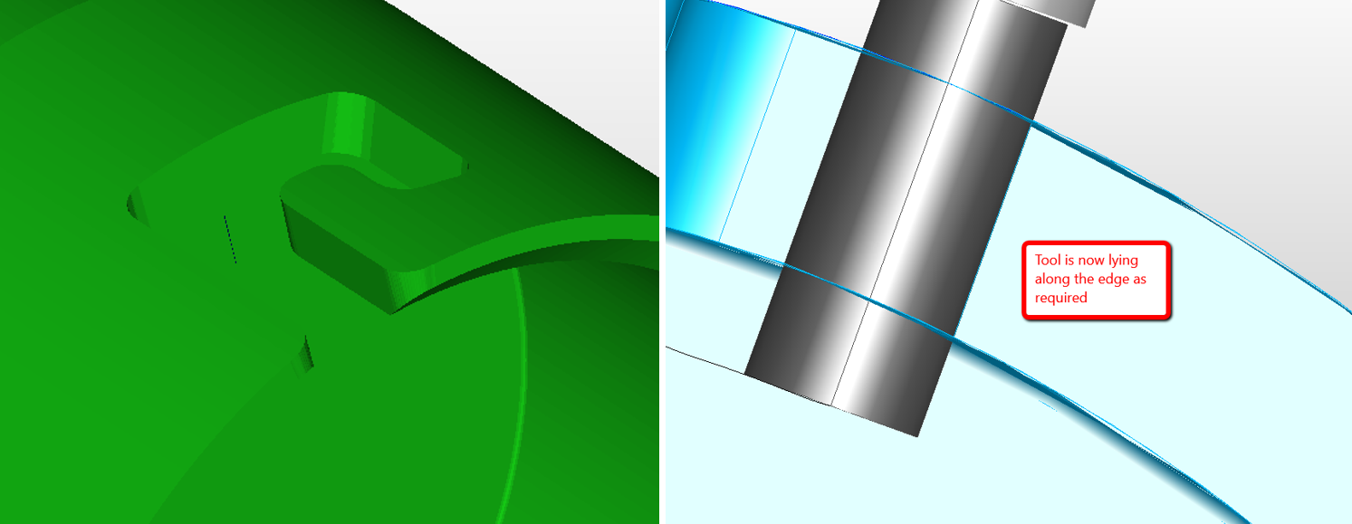 How to machine a Wrapped Part with Vertical Sides