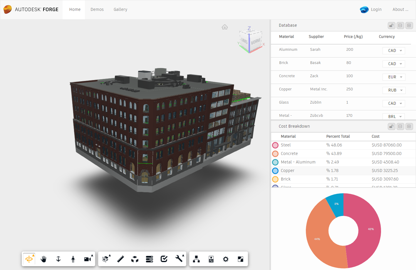 Connect BIM data using BIM 360 and Forge