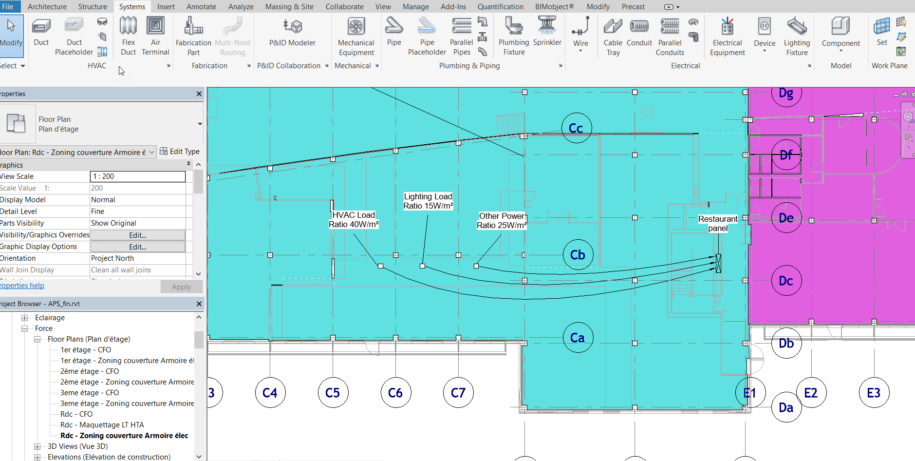 Use BIM tools to design and manage electrical power loads in early ...