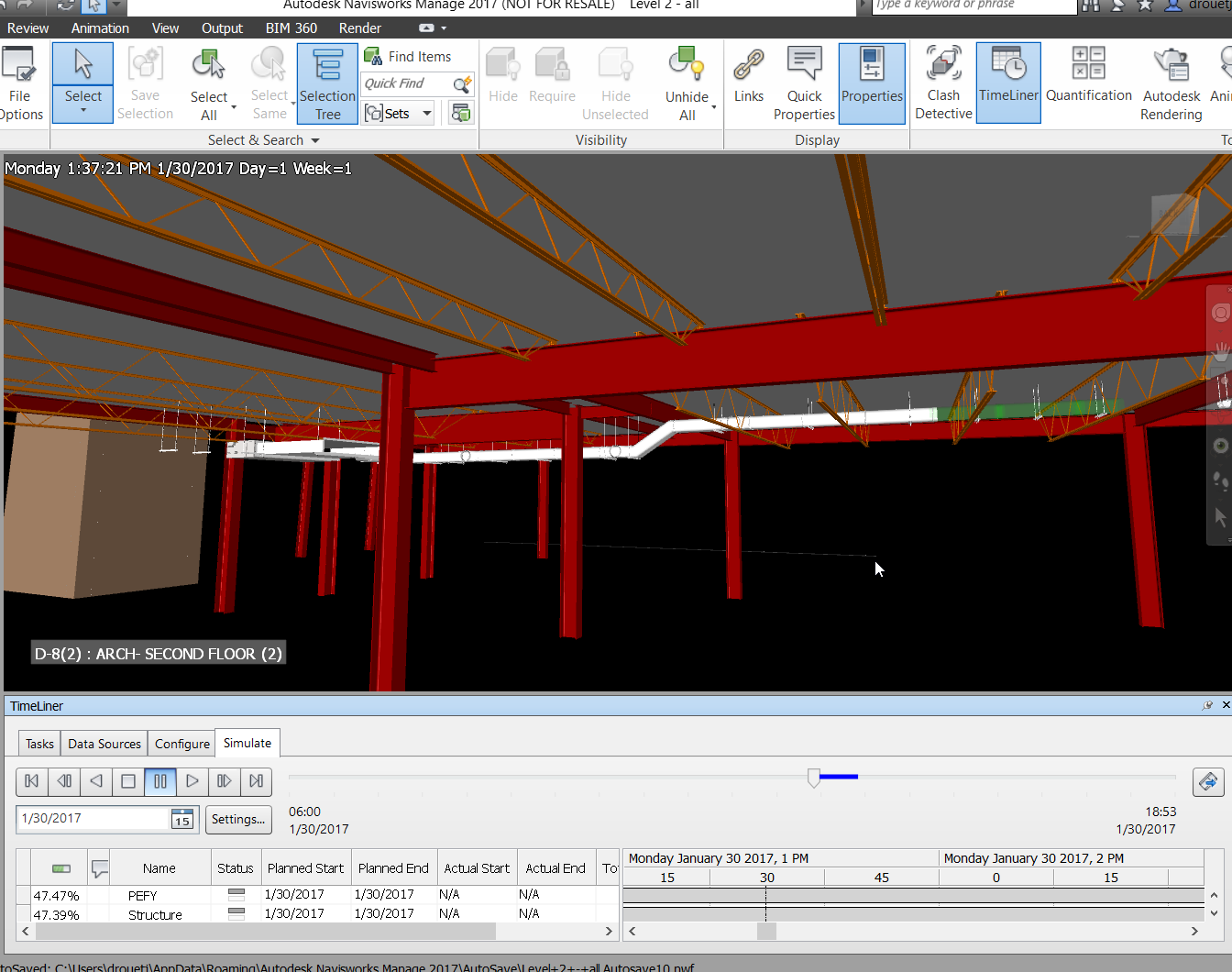 Plan and estimate costs for ductwork
