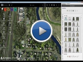 Manual creation of design roads in InfraWorks 360