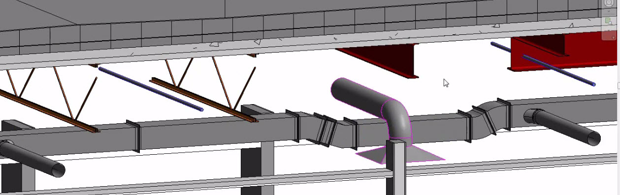Add fabrication supports to MEP models to improve construction coordination