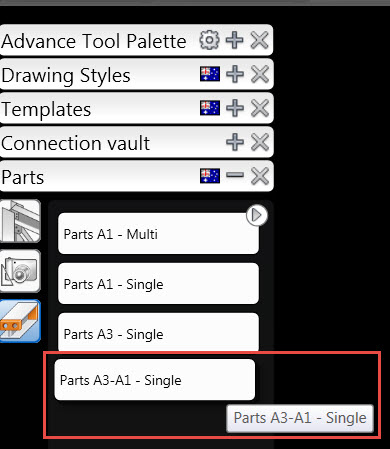 Advance Steel - Part A Creation - Drawing numbers as part / assembly ...
