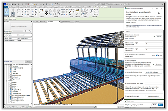 Conception détaillée et fabrication de structures
