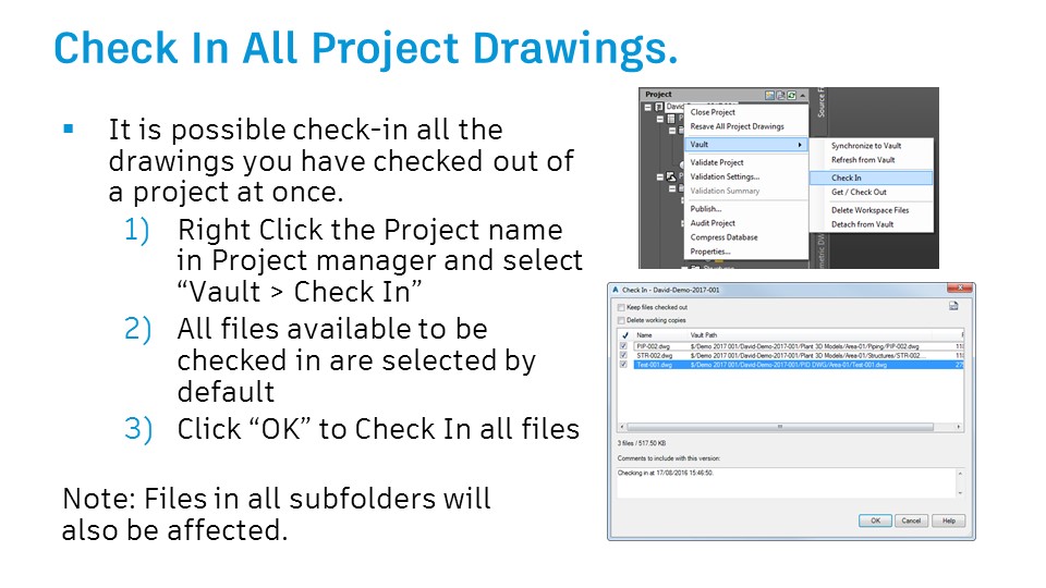 Plant-Vault User Task 9 - Plant-Vault Projects - User Tips