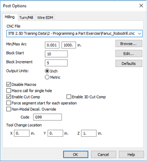 Loading a Post Processor