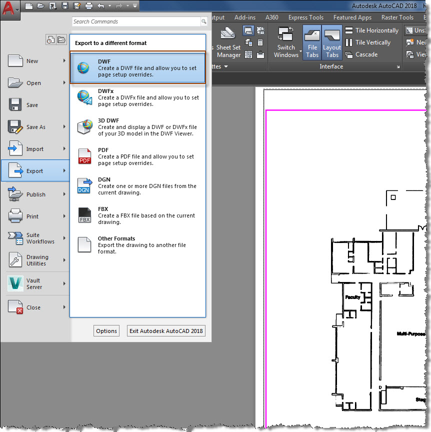 Structured construction design reviews in AutoCAD