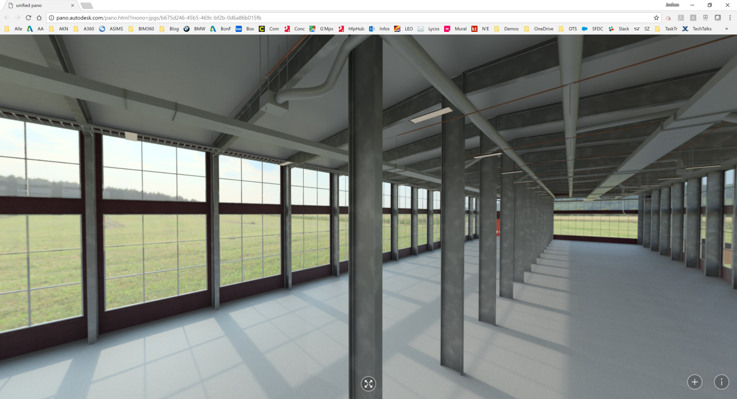 From brownfield to digital factory with BIM–Part 5 (Visualization and VR)