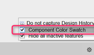 Fusion 360: Assign different colour components. Component Colour Swatching.
