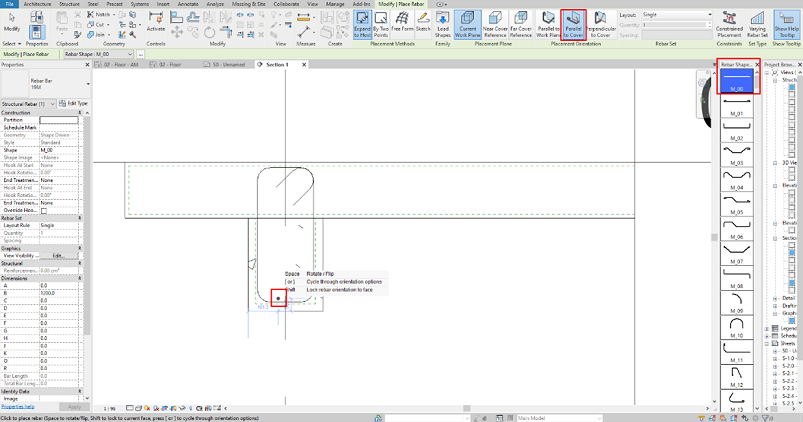 Rebar detailing and fabrication