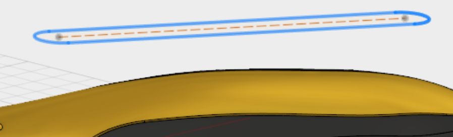 How to wrap a 2D sketch onto a surface in Autodesk Fusion 360