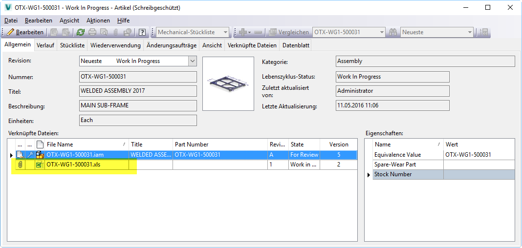 Item BOM Reports Job - Automate Report Creation / File Links / Sharing
