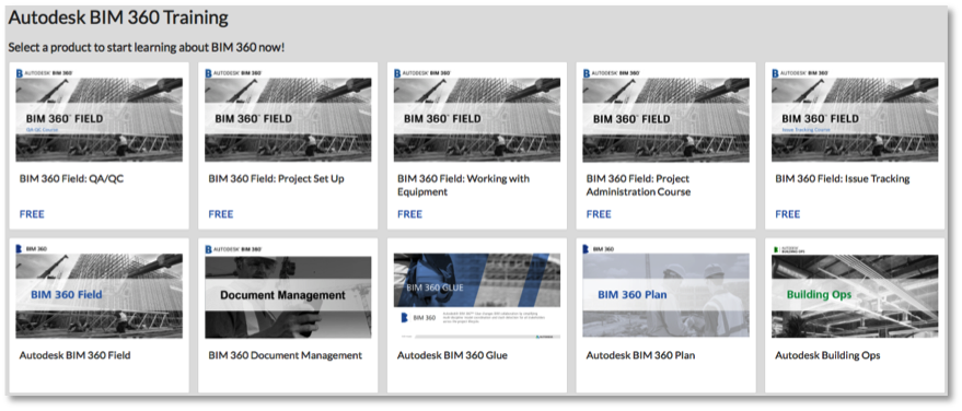 BIM360 Service : Easy Guides for Self Learning Curriculum's