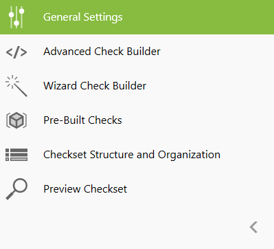 Model Checker Configurator - General Settings