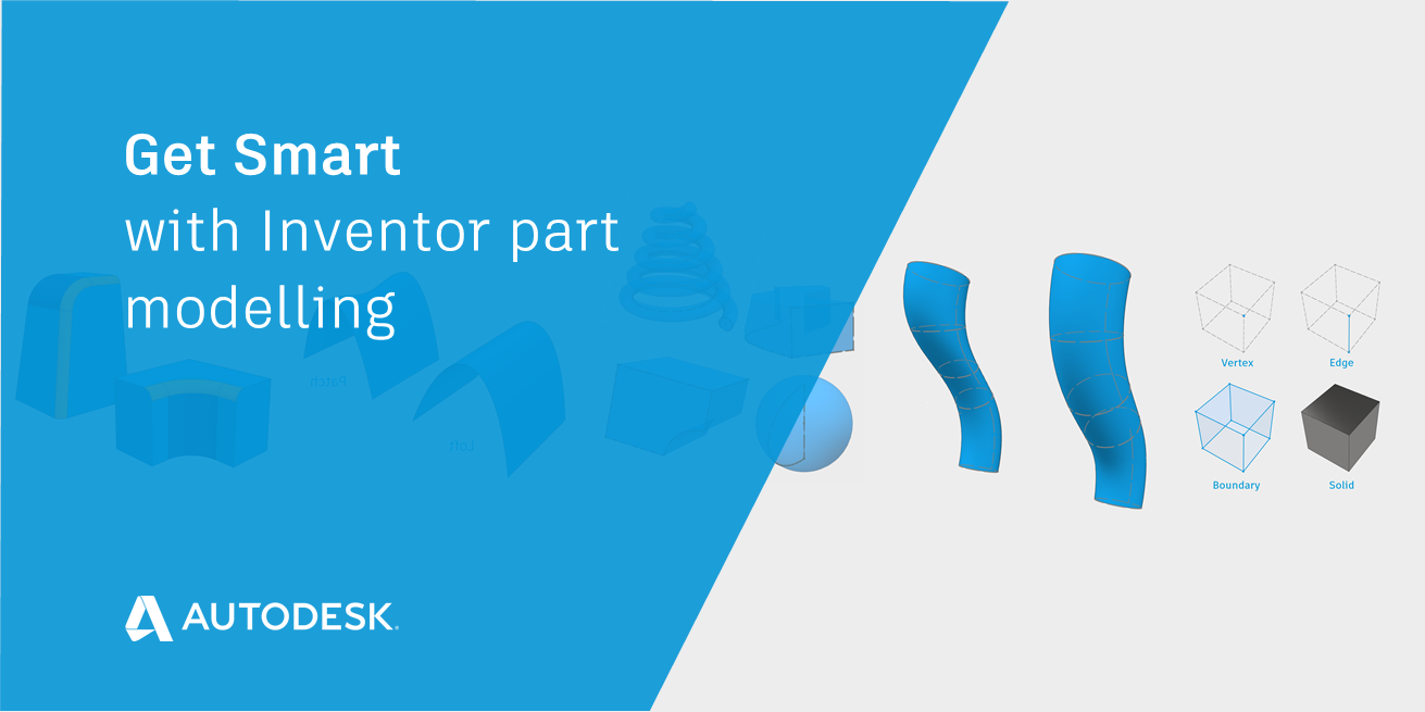 'Get Smart with Inventor Part Modelling' on the official Inventor Blog.