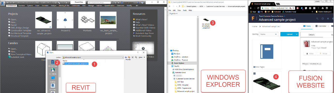 Collaboration for Revit published copies not to be opened on Autodesk Drive