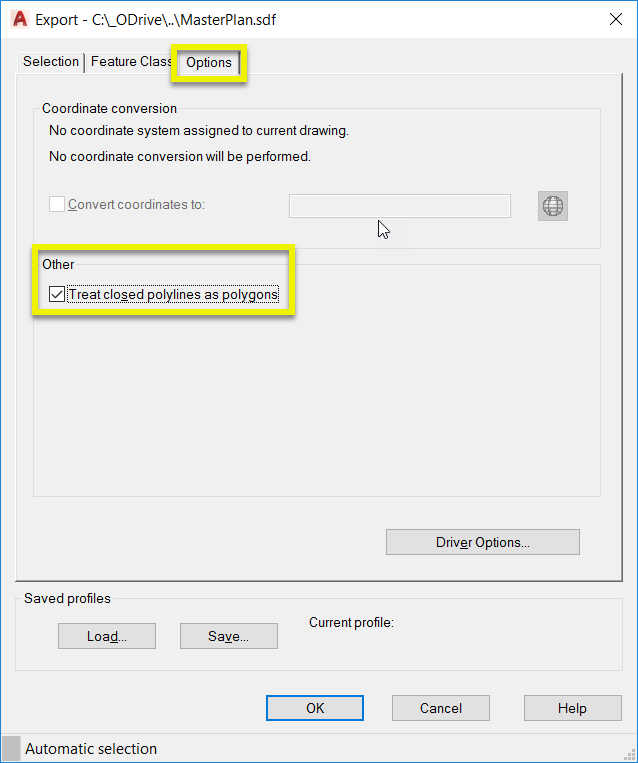 Convert CAD data to GIS format for infrastructure projects