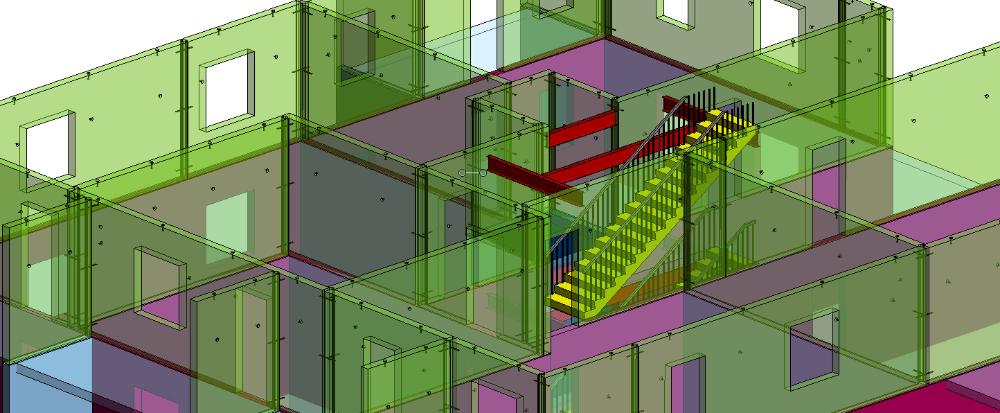 Segmentation of Precast Walls in Revit