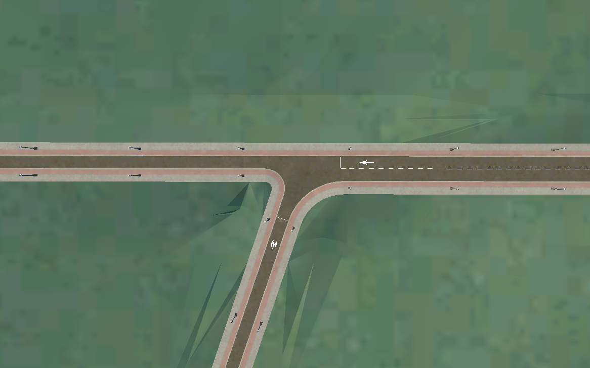 InfraWorks 360 2017 - Dual Lanes to Single Lanes