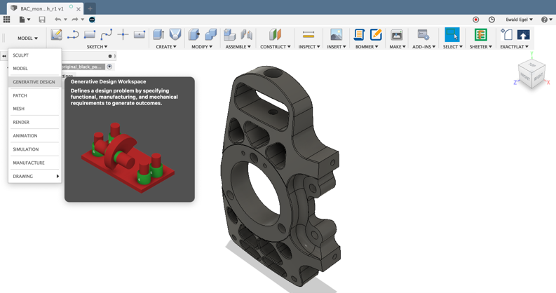 Generative design in Fusion 360 offers new ways to create and design ...