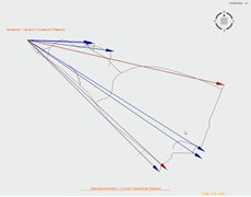 Simulate and visualize traffic flow during road rehabilitation