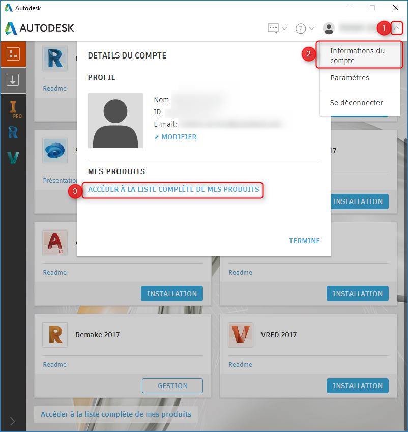 Comment accéder à votre compte Autodesk