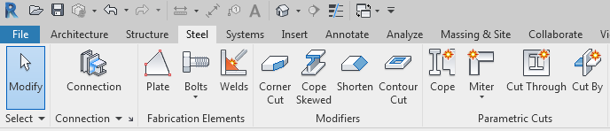Detailed steel design in BIM models