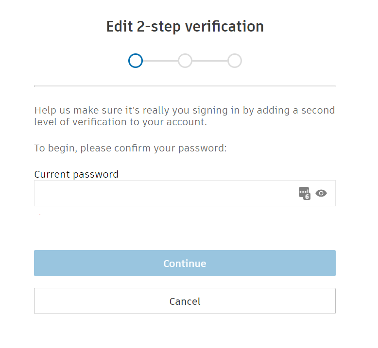 Disable 2-Step Verification