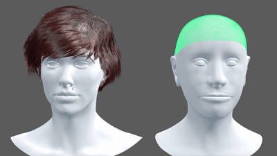 Create hair using XGen interactive grooming