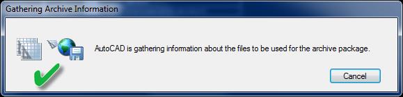 Archiving your design package with the SSM in AutoCAD