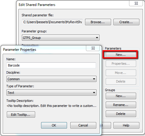 How to Attach Barcodes in Revit