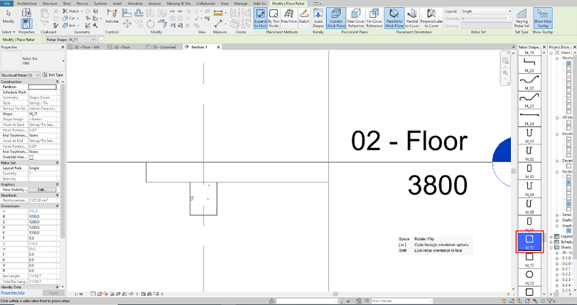 Rebar detailing and fabrication