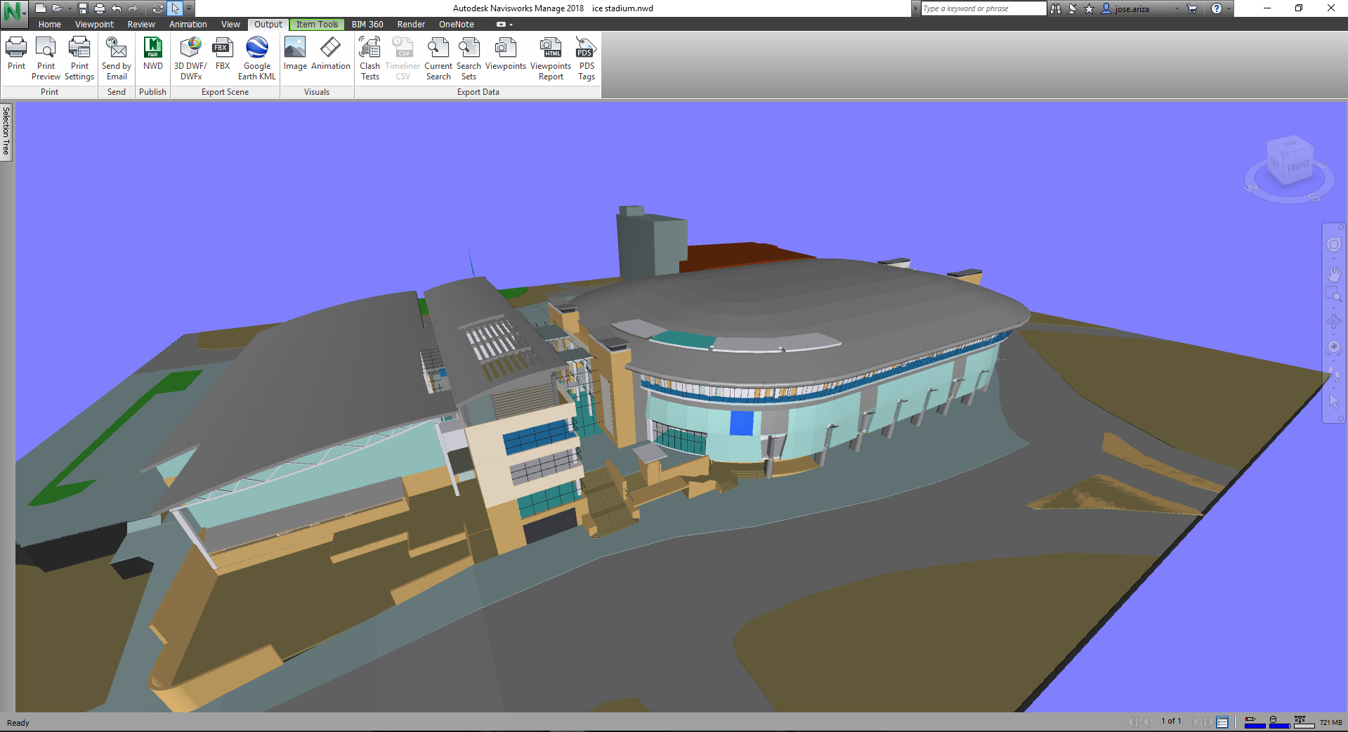 Create a federated BIM model with sheets for owners