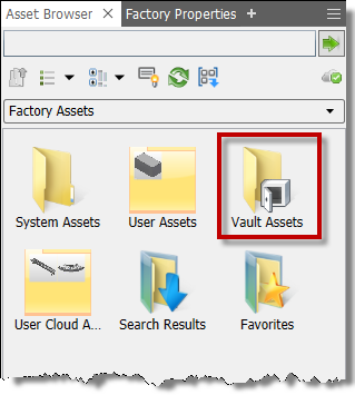 Use Vault and Factory Design Utilities to manage factory layout data