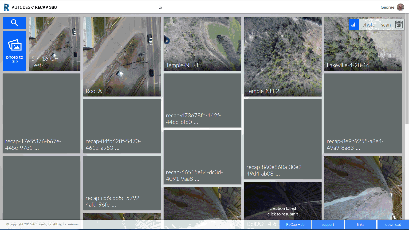How to insert ReCap 360 Photo Projects to InfraWorks 360