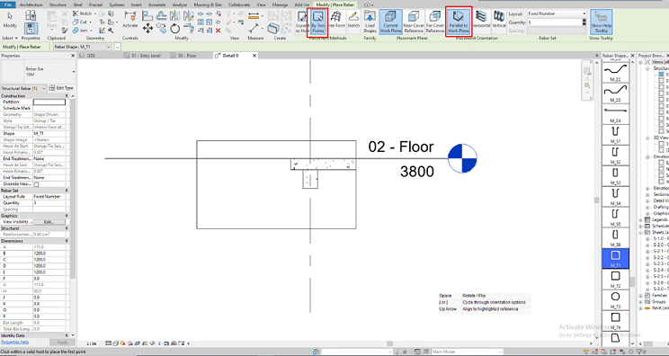 Rebar detailing and fabrication